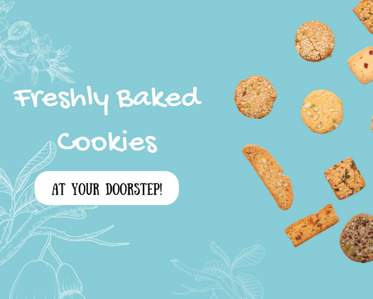 Buy Eggless Cookies Online in India | Binge On Baked - Premium Bakery ...